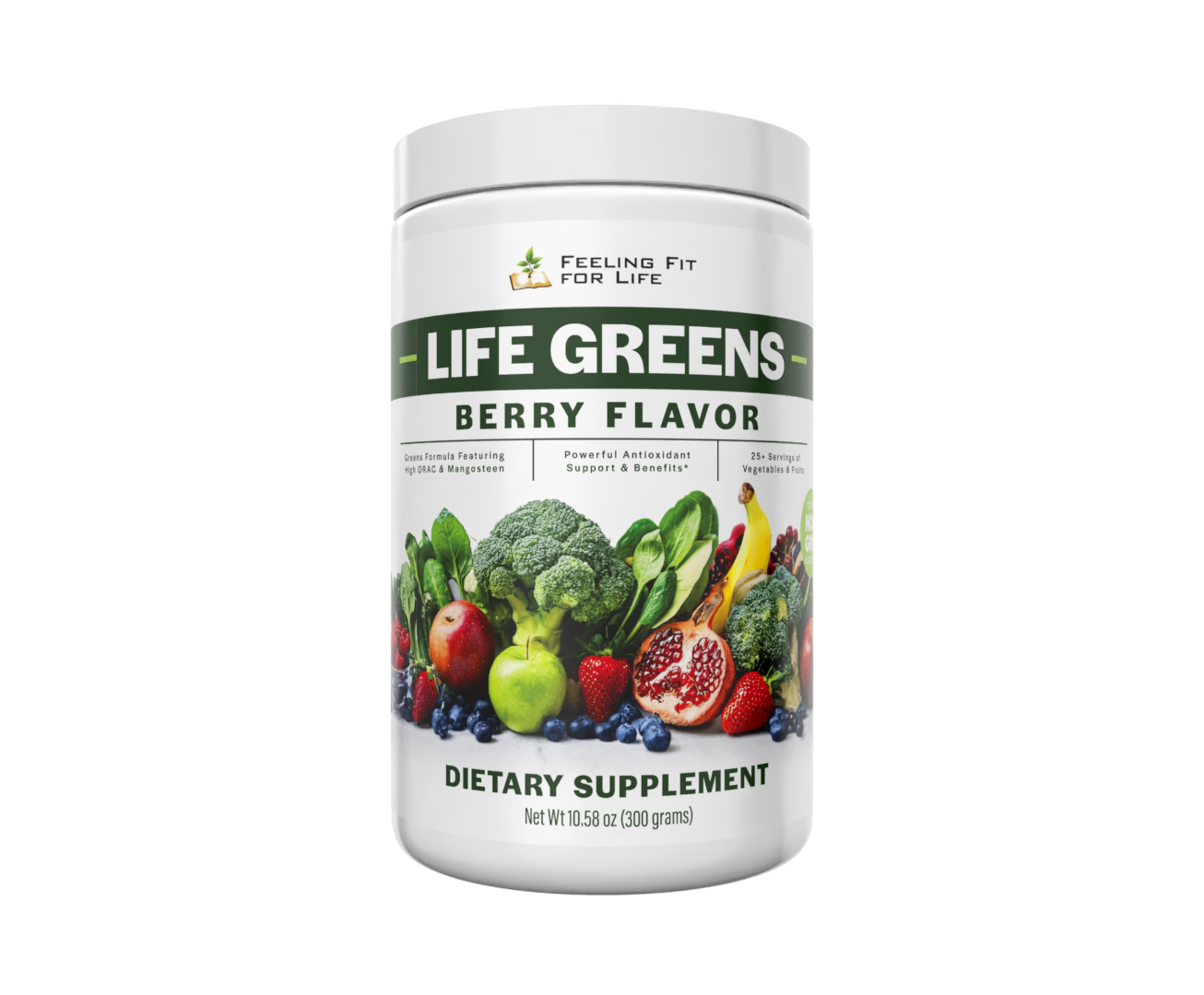 Life Greens Powder Berry Flavor – VP Nutrition