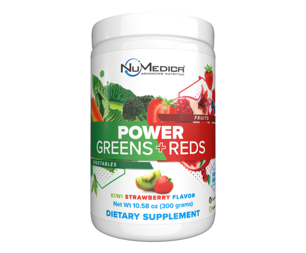 Power Greens + Reds™ Kiwi Strawberry NuMedica – VP Nutrition